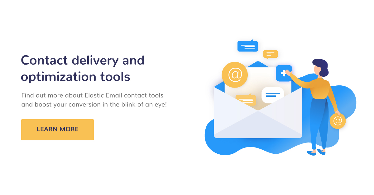 Contact Delivery and Optimization Tools | Elastic Email