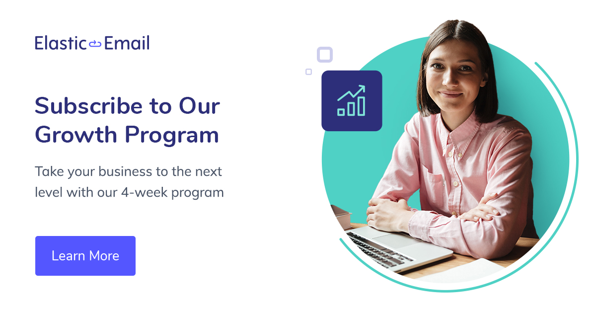 Subscribe to Our Growth Program | Elastic Email