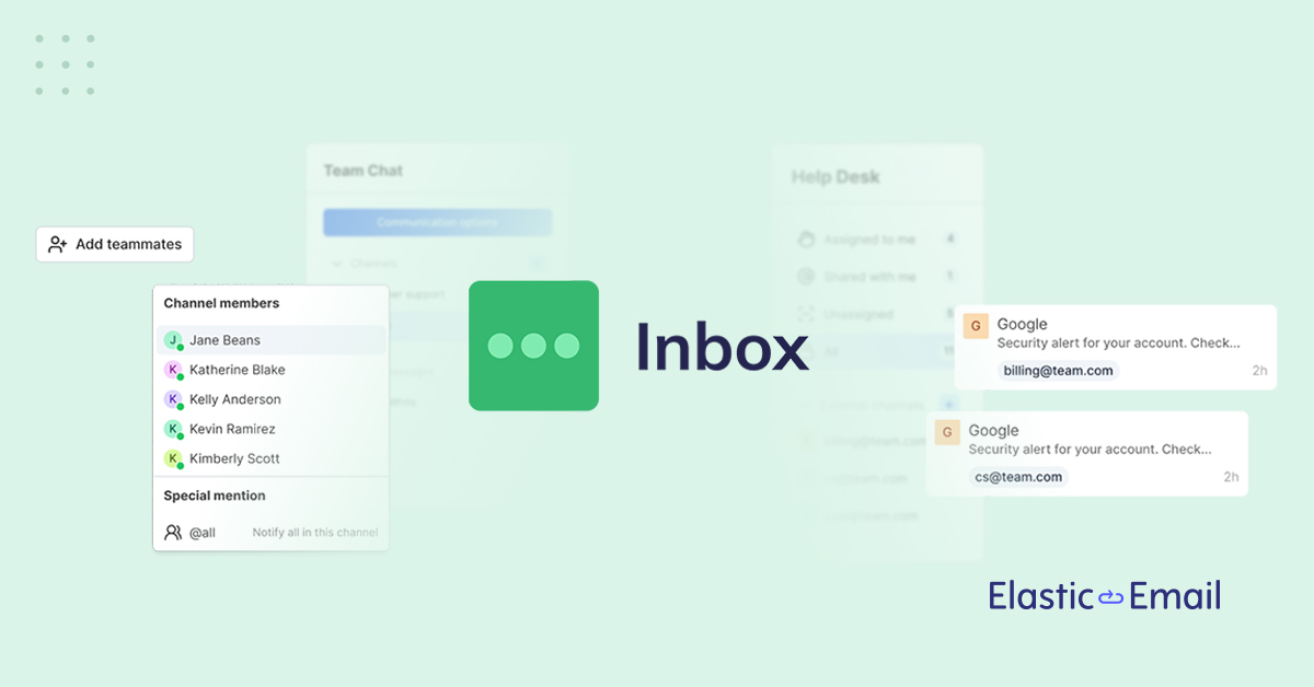 Elastic Email Introduces Inbox | Elastic Email