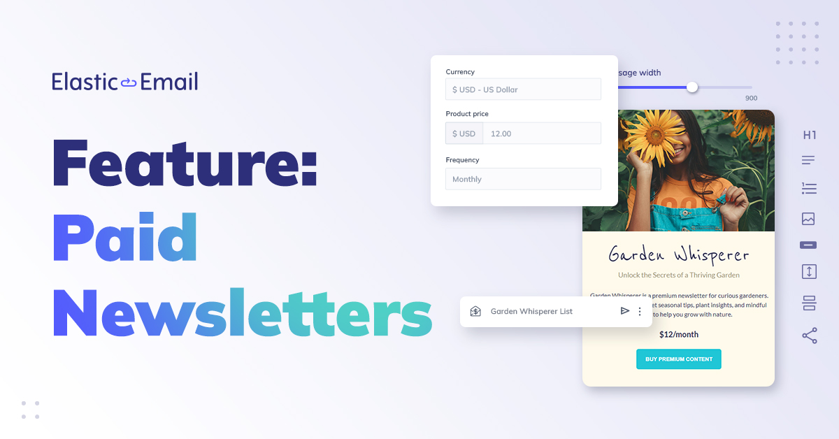 Paid newsletters to earn money on your emails | Elastic Email